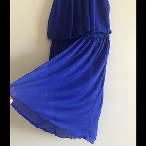Bcx Girl | Dresses | Bcx Girls Midnight Blue Beautiful Dress Nwot ...
